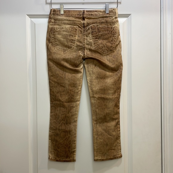 Robin's Jean | Jeans | Gold Snakeskin Authentic Robins Jeans | Poshmark